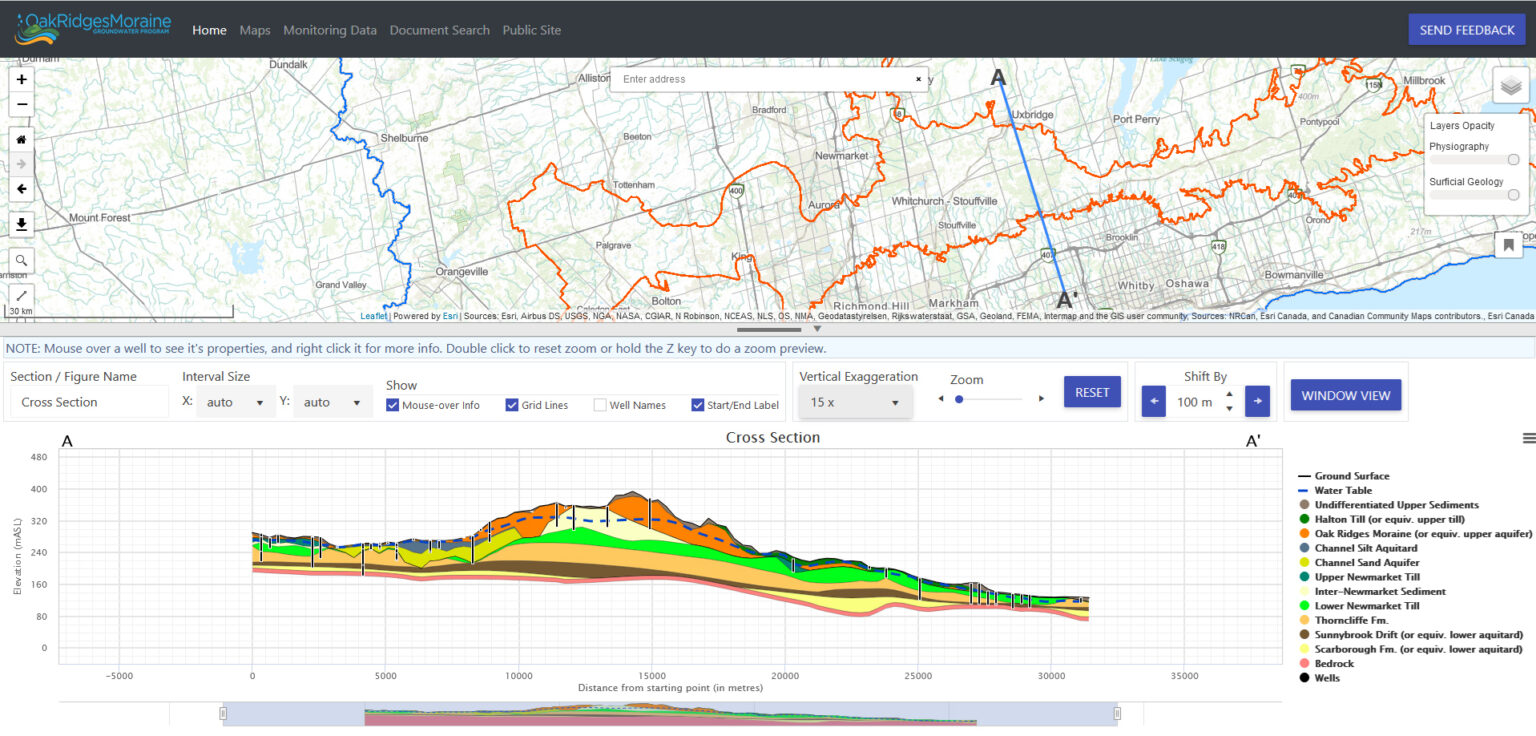 Oak Ridges Moraine Groundwater Program | Ontario